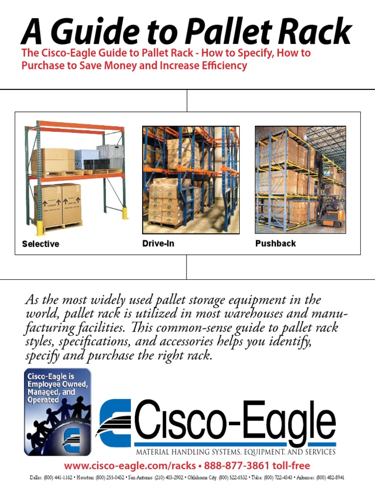 Pallet Rack PDF | PDF | Warehouse | Forklift