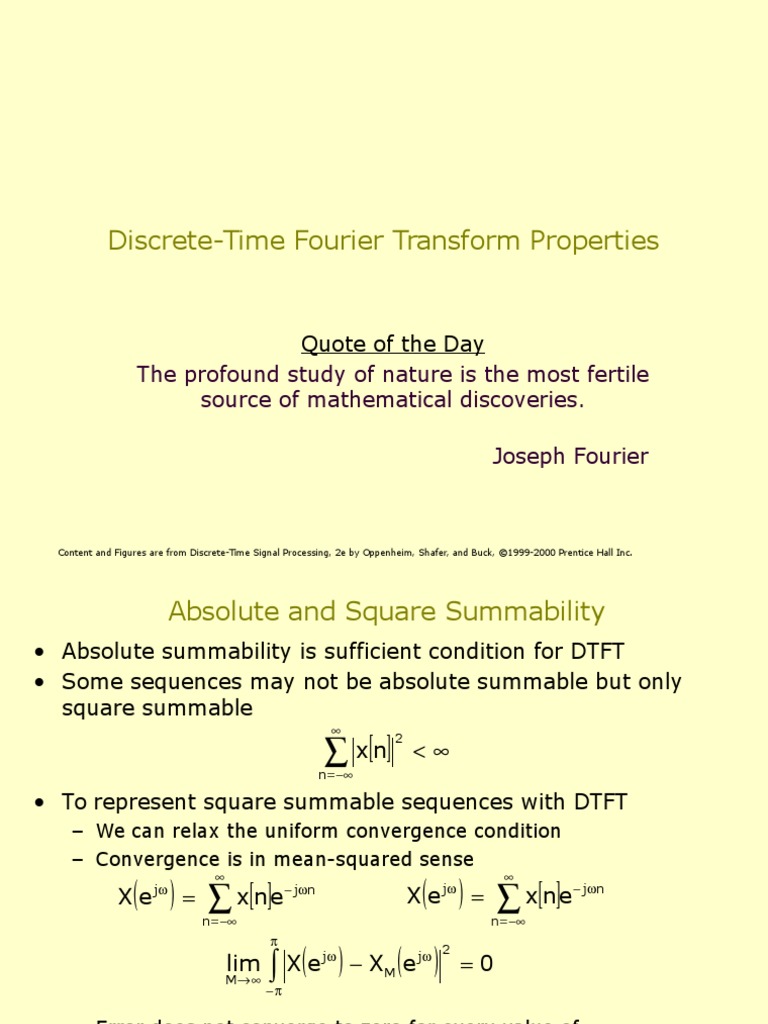Lecture 6 | PDF | Series (Mathematics) | Telecommunications Engineering