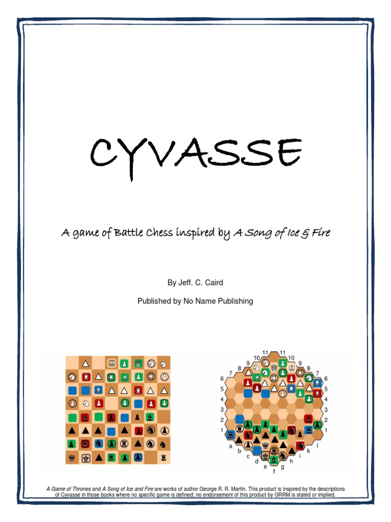 Cyvasse Rules Illustrated | Flanking Maneuver | Board Games | Free 30 ...