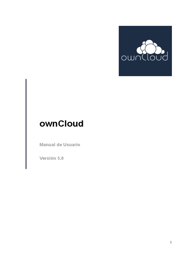 Manual de Usuario de Owncloud | PDF | Servidor proxy | Archivo de computadora