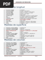 Tabla Conversion Completa | PDF | Pascal (Unidad) | Celsius