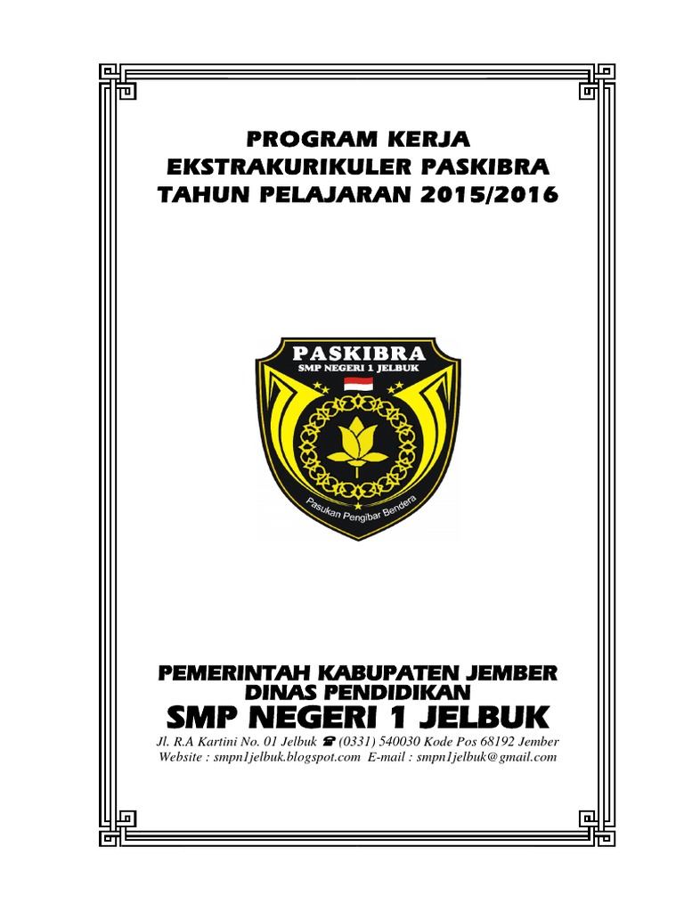 Proker Paskibra 2015-2016 | PDF