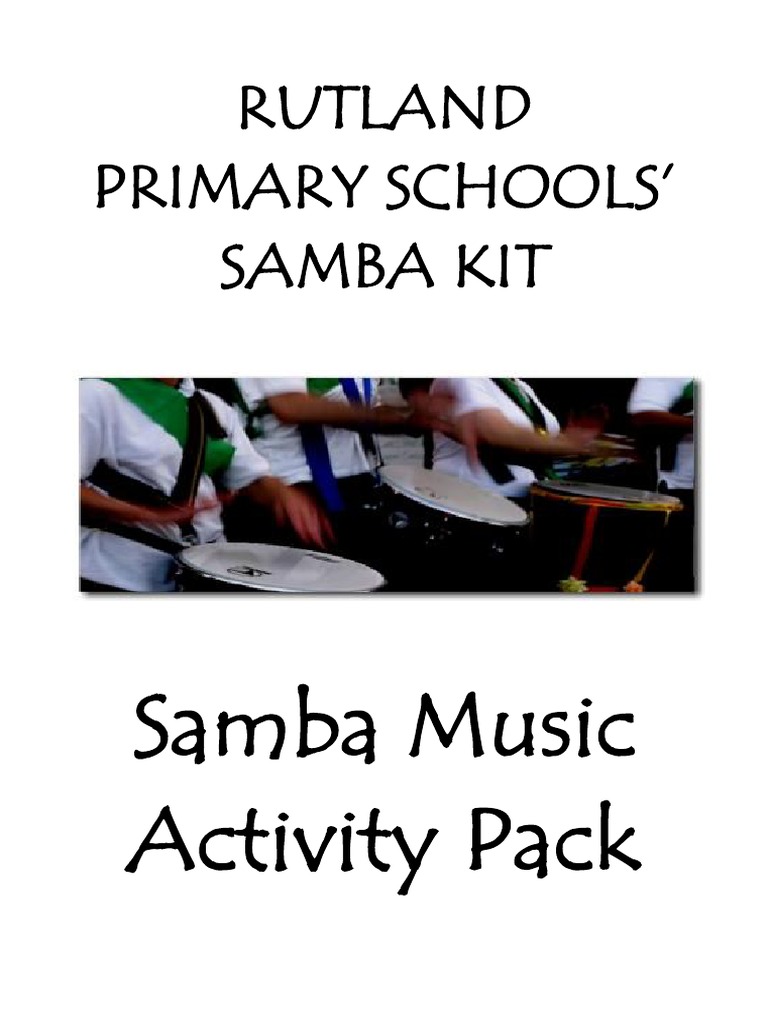 Samba Activity Pack | PDF | Rhythm | Drum Kit