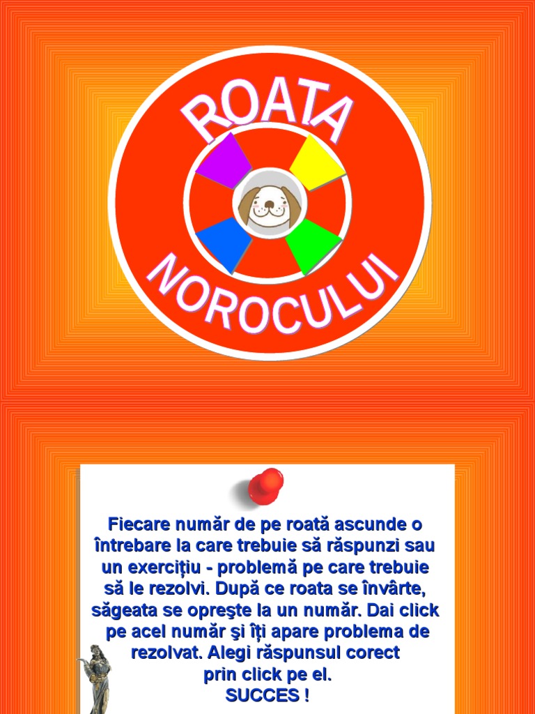 Ppt Roata Norocului