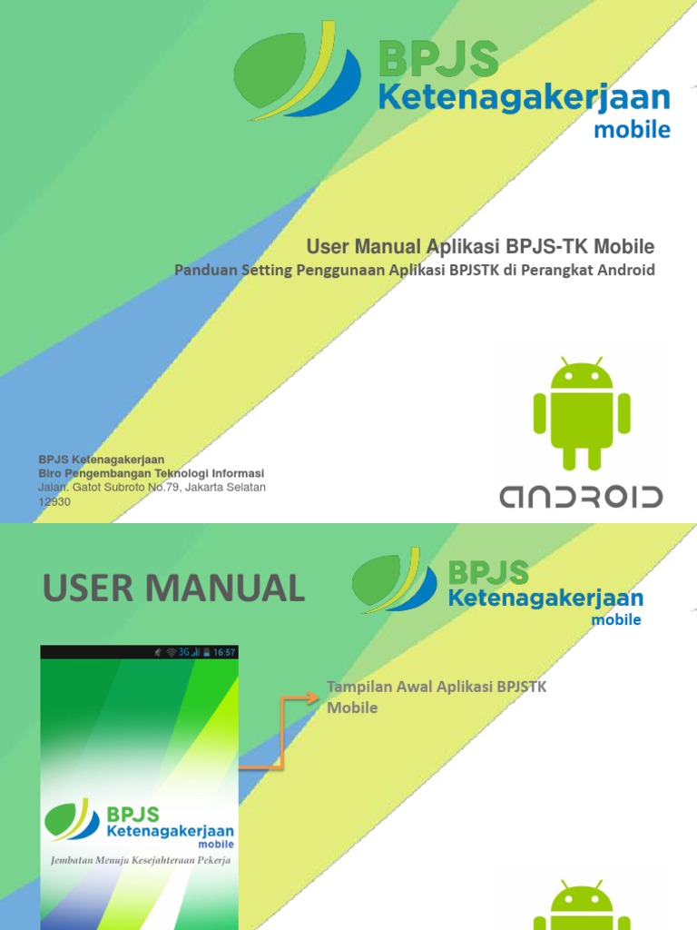 User Manual BPJSTK Mobile | PDF
