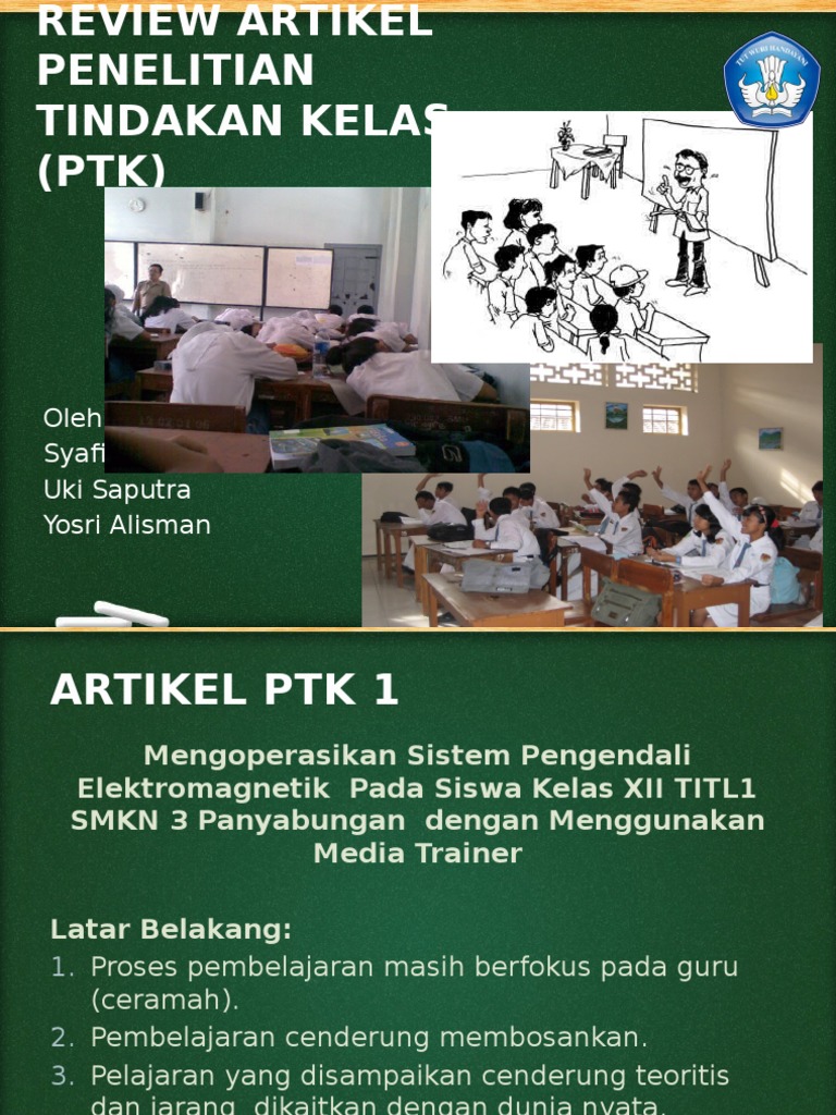 Review Jurnal PTK | PDF