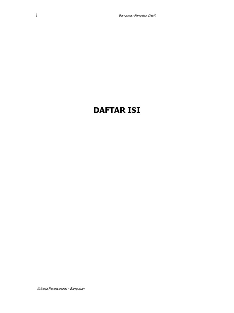 KP 04 Bangunan Irigasi | PDF