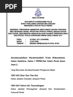 Contoh Minit Mesyuarat Terkini | PDF