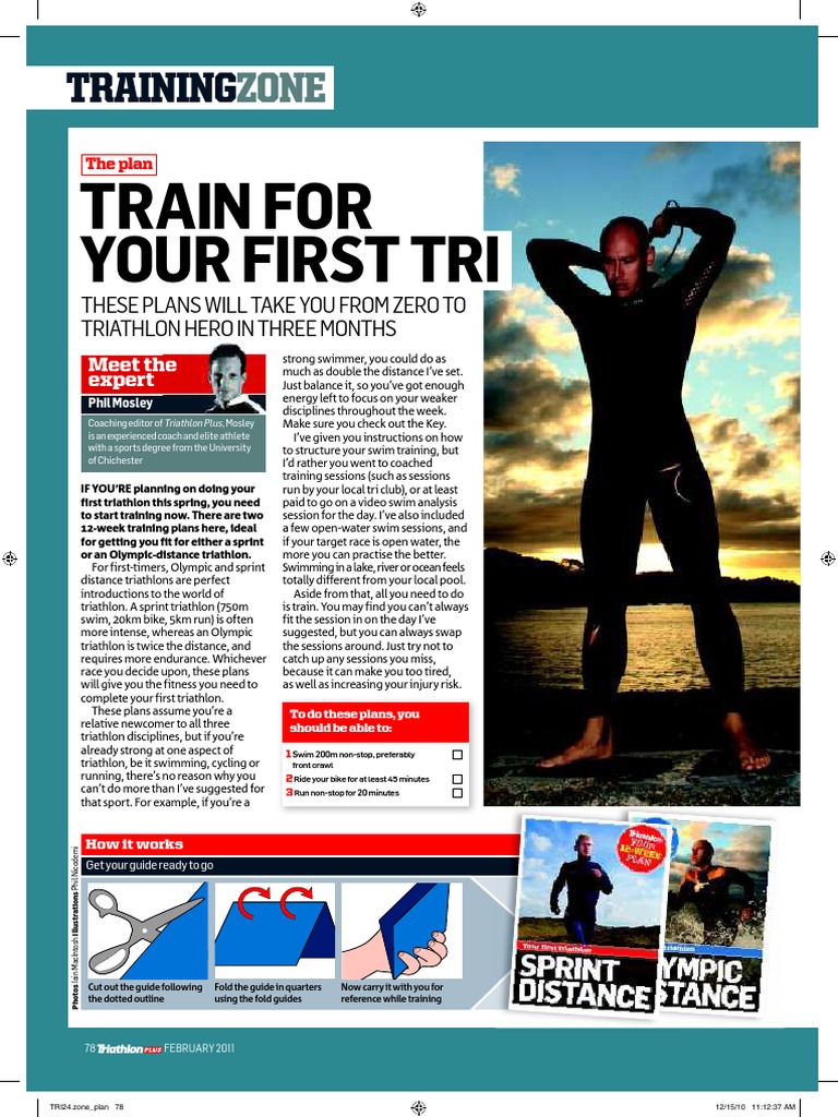 Train For Your First Tri PDF | PDF