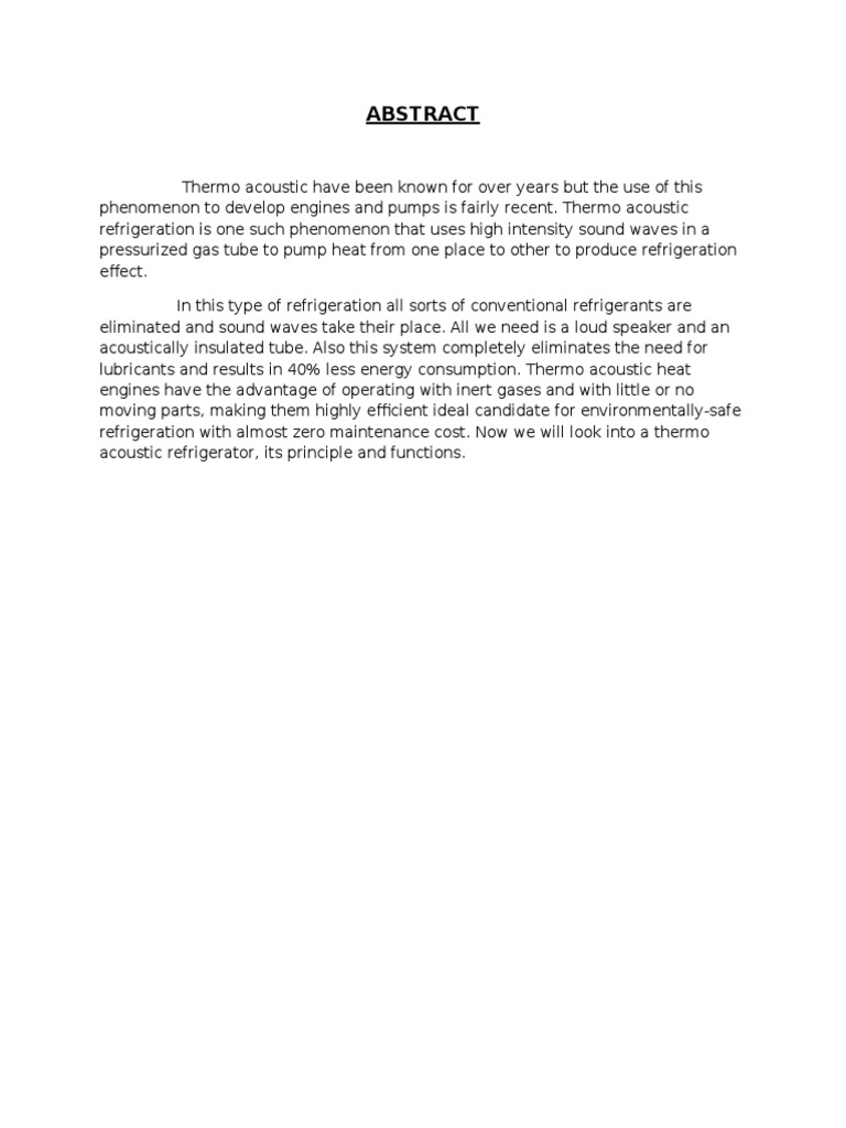 Abstract Tar | PDF | Science & Mathematics | Technology & Engineering