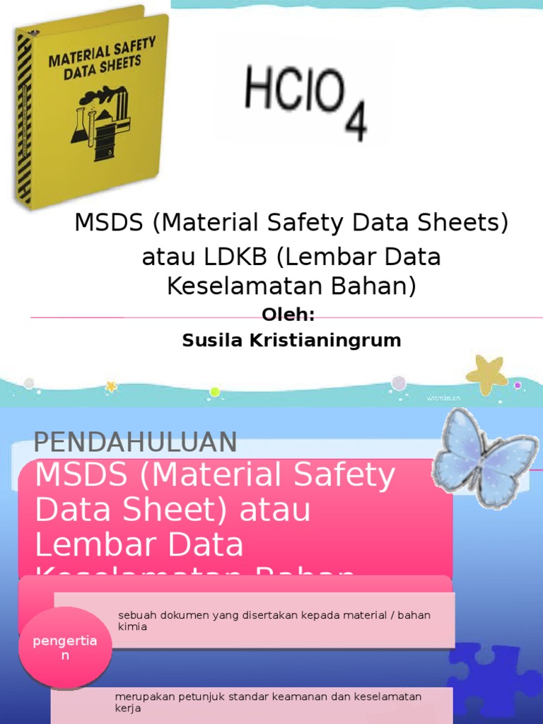 MSDS HClO4 | PDF