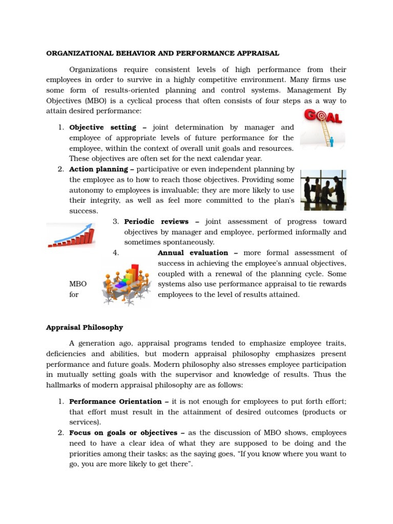 Organizational Behavior and Performance Appraisal 2 | PDF | Performance ...