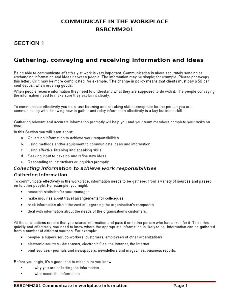 Effective Workplace Communication Strategies | PDF | Fax | Email