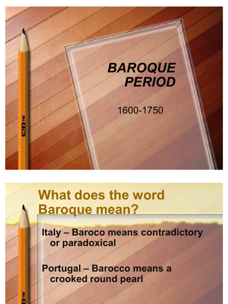 Report in Baroque | PDF | Johann Sebastian Bach | Baroque