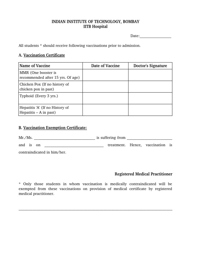 Indian Institute of Technology, Bombay IITB Hospital | PDF