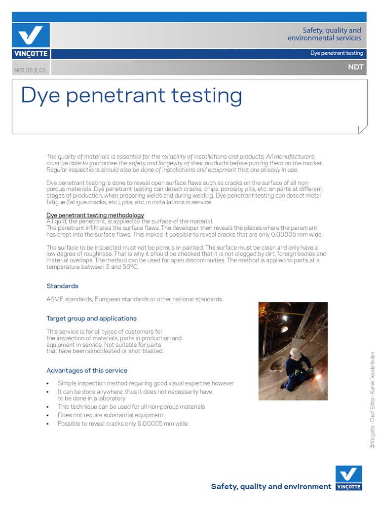 LPD Procedure Complete | PDF | Nondestructive Testing | Industries