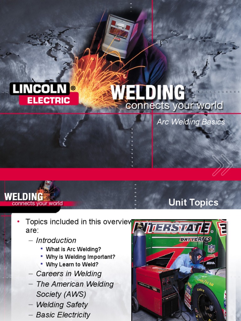 Arc Welding Basics Lincoln | PDF | Welding | Construction