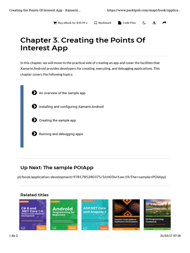 Create a Points of Interest App with Xamarin | PDF | Xamarin | Mobile ...