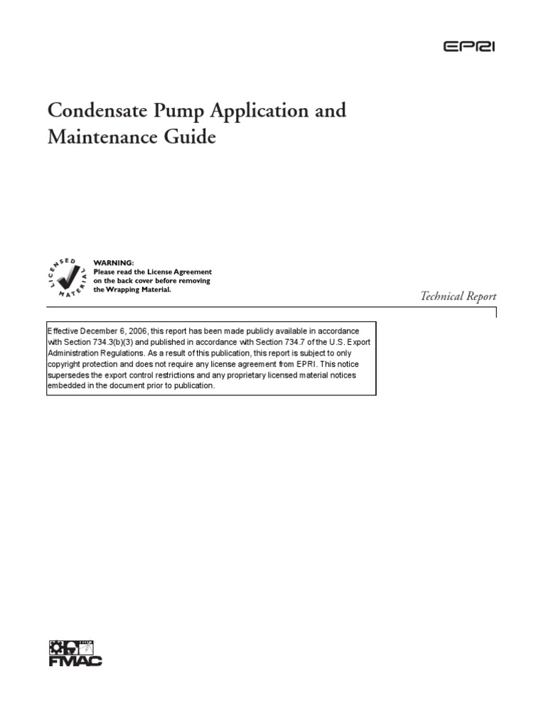 Pump Guidelines | PDF | Bearing (Mechanical) | Pump