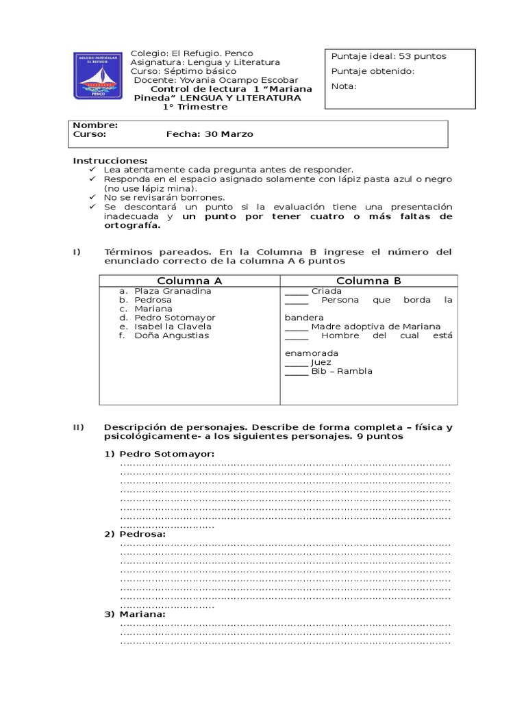 Mariana Pineda | PDF