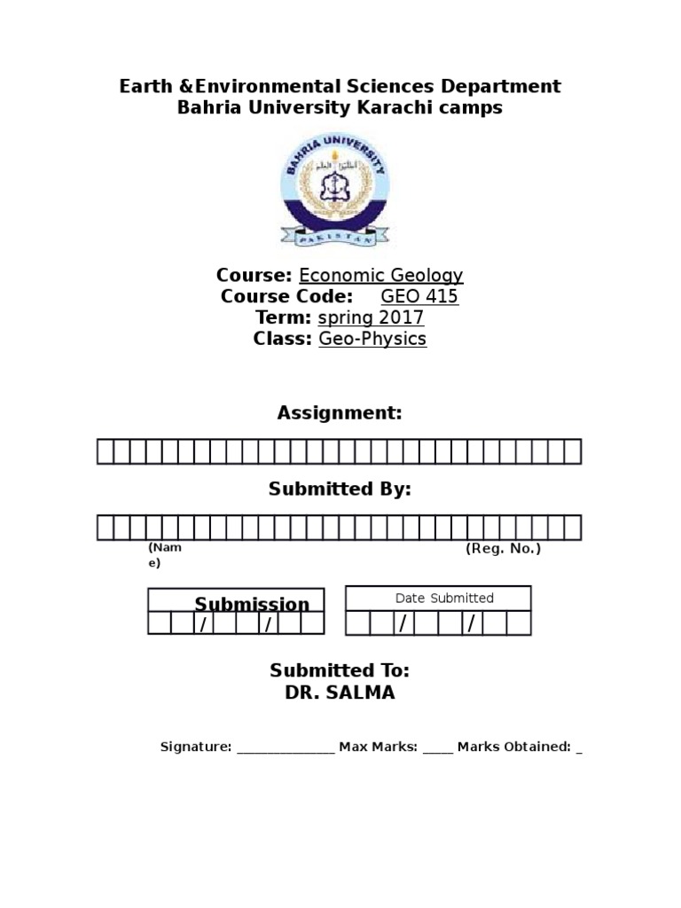 Assignment Template | PDF