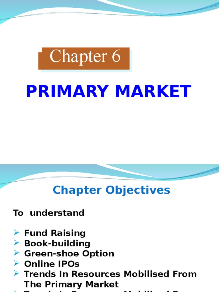 Understanding the Primary Market | PDF | American Depositary Receipt ...