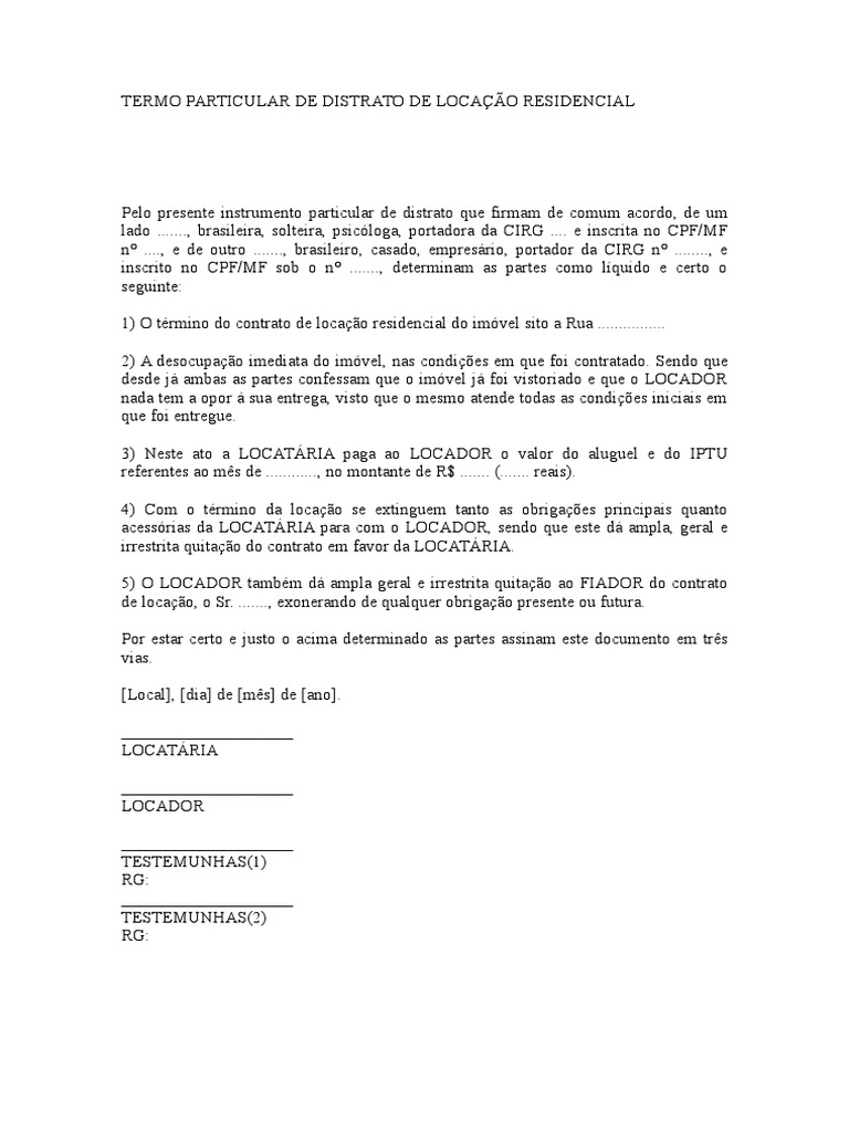 Aprender Sobre 52 Imagem Distrato De Contrato Modelo - vrogue.co Aprender Sobre 52 Imagem Distrato De Contrato Modelo - vrogue.co