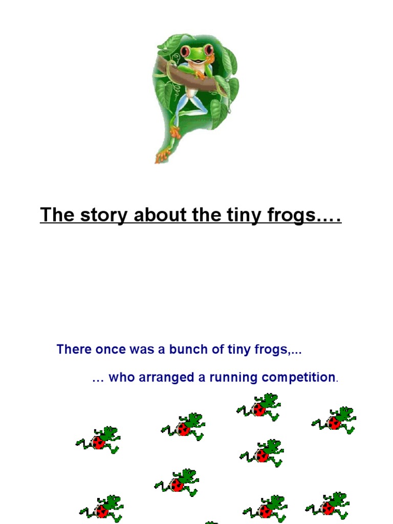 The Deaf Frog Who Reached the Top: A Story About Overcoming Negativity ...