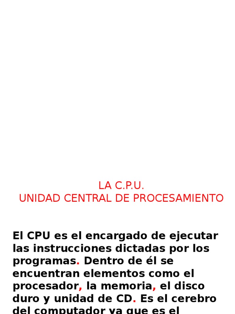 Clase CPU Botones | PDF