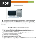 Mga Tamang Pamamaraan Sa Paggamit NG Computer | PDF