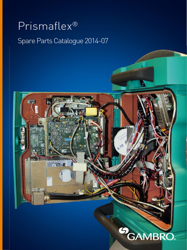 Prismaflex Illustrated Parts Manual 2014-07 | PDF | Pump | Power Supply