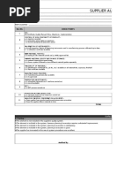 Final Product Dock Audit Checklist (FQC046.01 100200) | PDF | Business