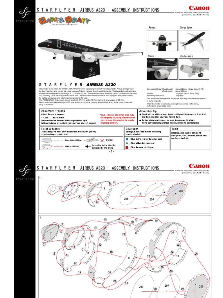 Starflyer Airbus A320 Instruction PDF | PDF | Aviation
