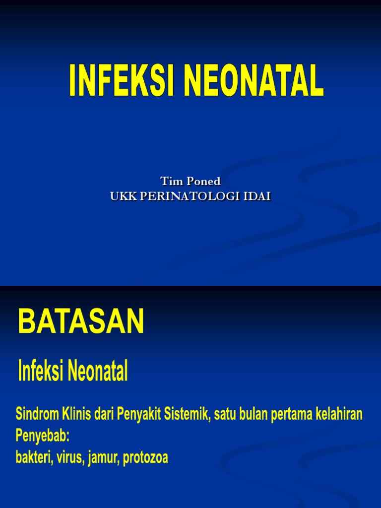 Infeksi Neonatal