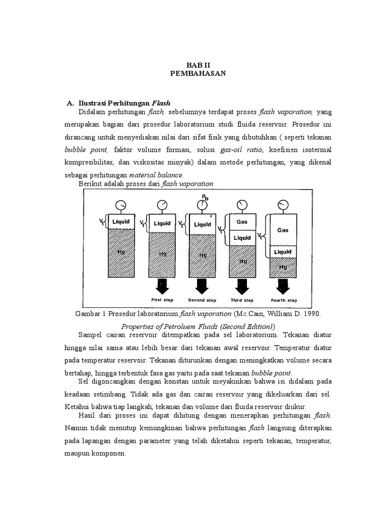 Perhitungan Flash Dalam Reservoir Engineering | PDF