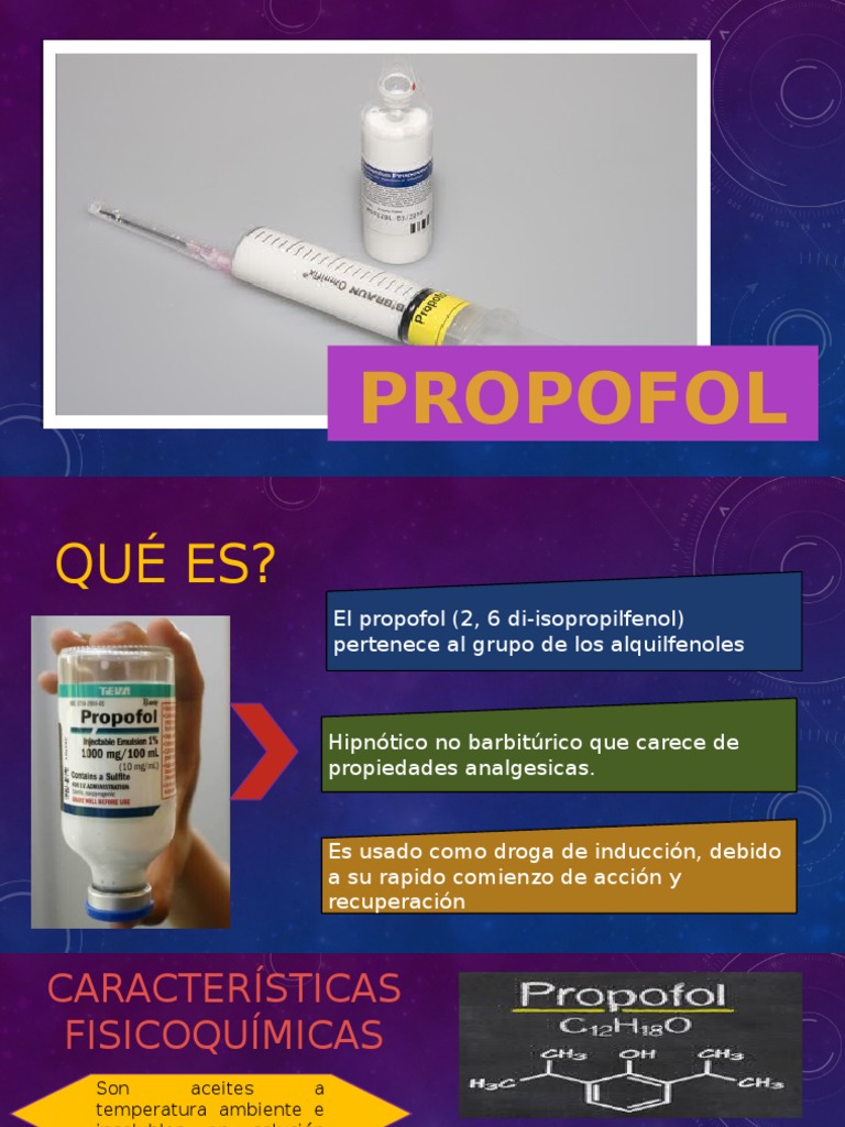 Propofol | PDF | Ácido etilendiaminotetraacético | Farmacocinética