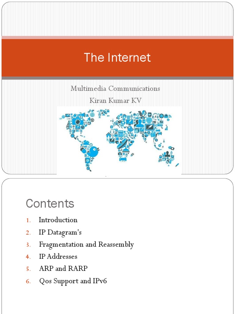 The Internet Notes | PDF | Internet Protocols | Quality Of Service