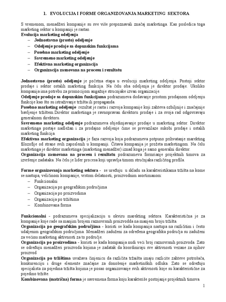 MM - Skripta Za Ispit | PDF