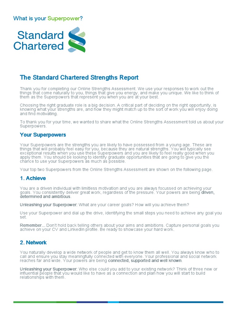 Discover Your Superpowers for Career Success | PDF | Psychological ...