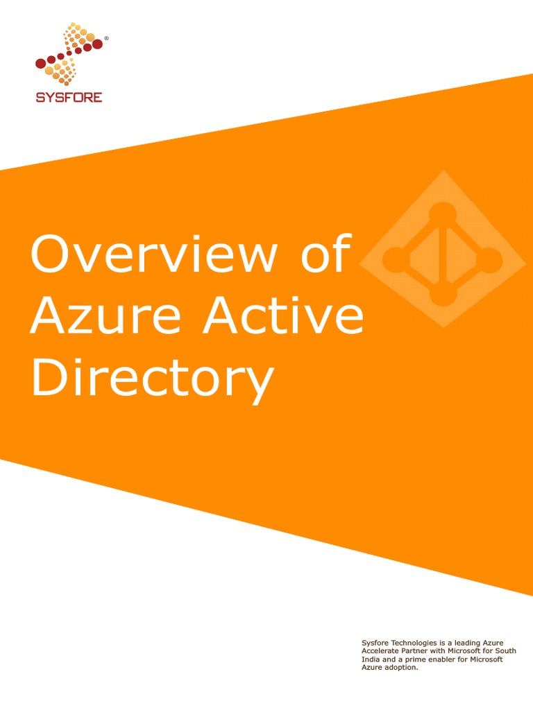 Azure Active Directory Ebook | PDF | Active Directory | Microsoft Azure