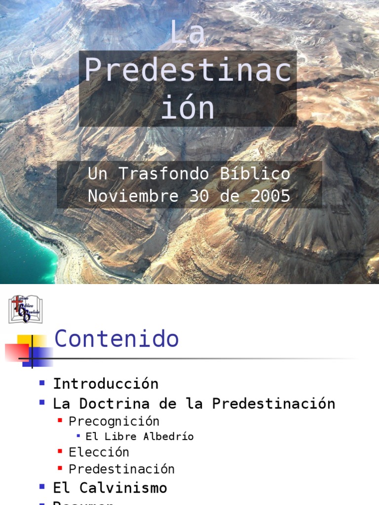 La Predestinacion | PDF | calvinismo | Predestinación