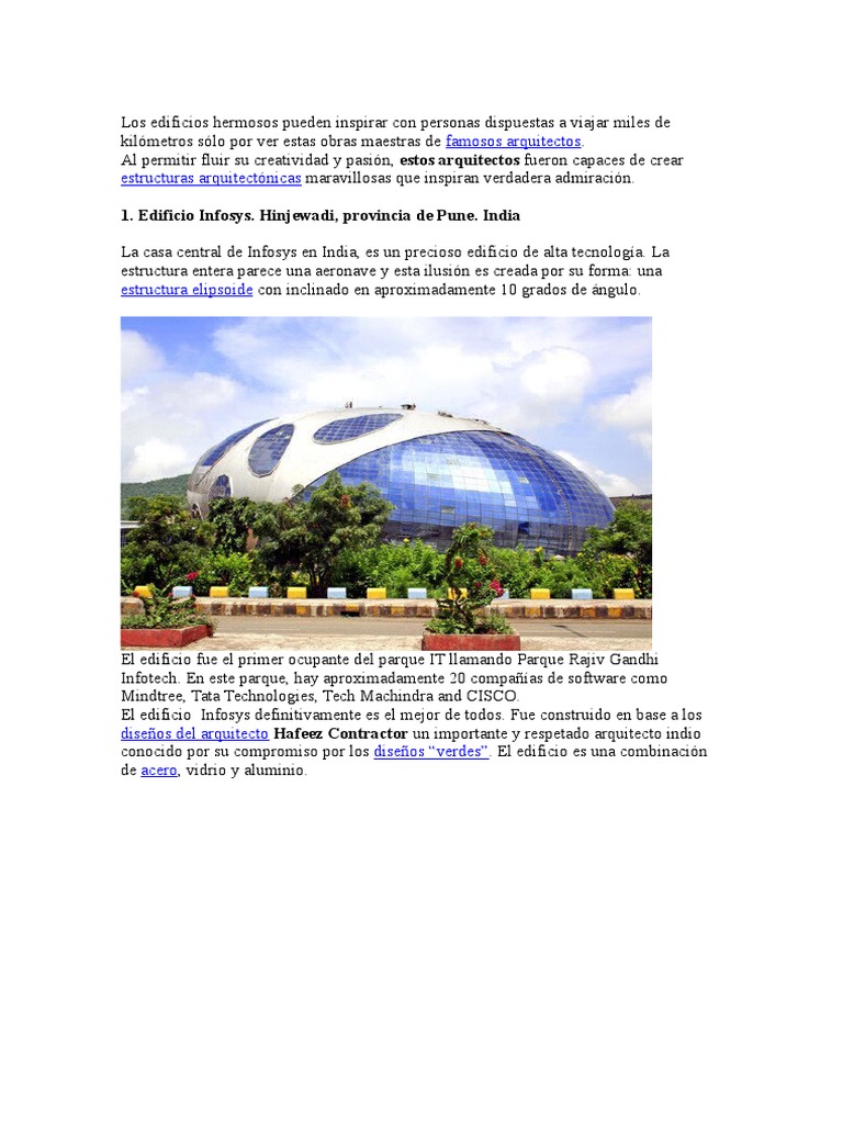 Edificios Icónicos de Arquitectura Moderna | PDF | Museo | Diseño