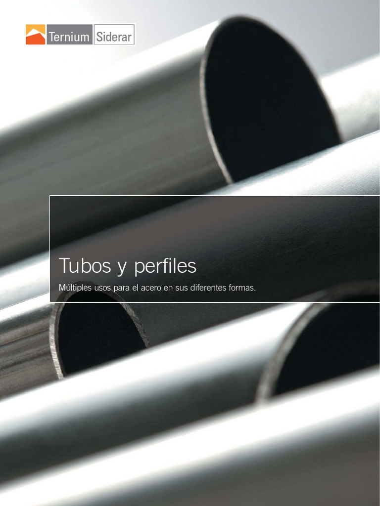 Brochure Tubos y Perfiles PDF | PDF | Sectores Economicos | Fabricación ...