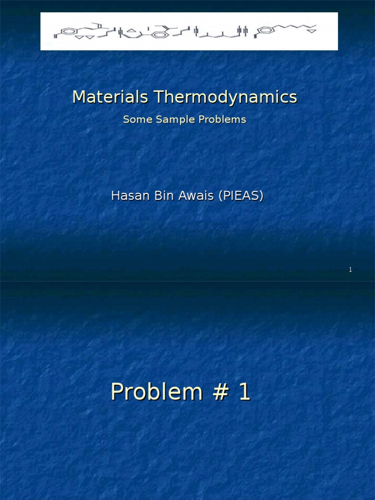 Thermodynamics Sample Problems | PDF | Heat | Chemical Reactions
