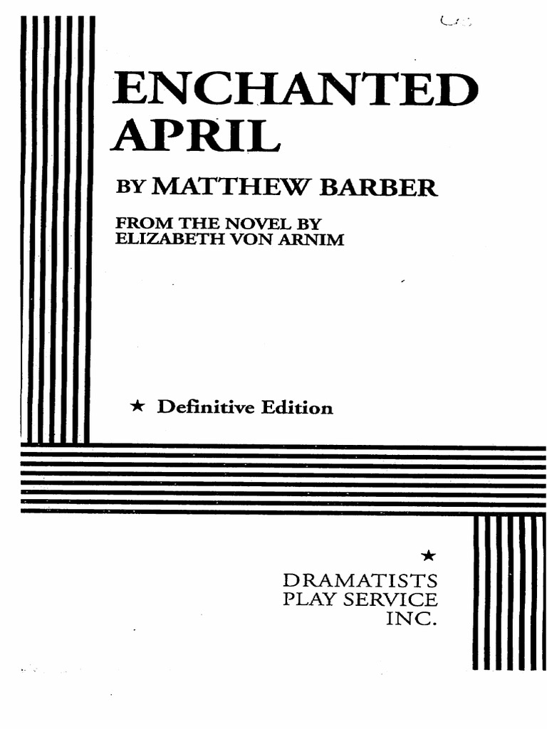 Enchanted April Script