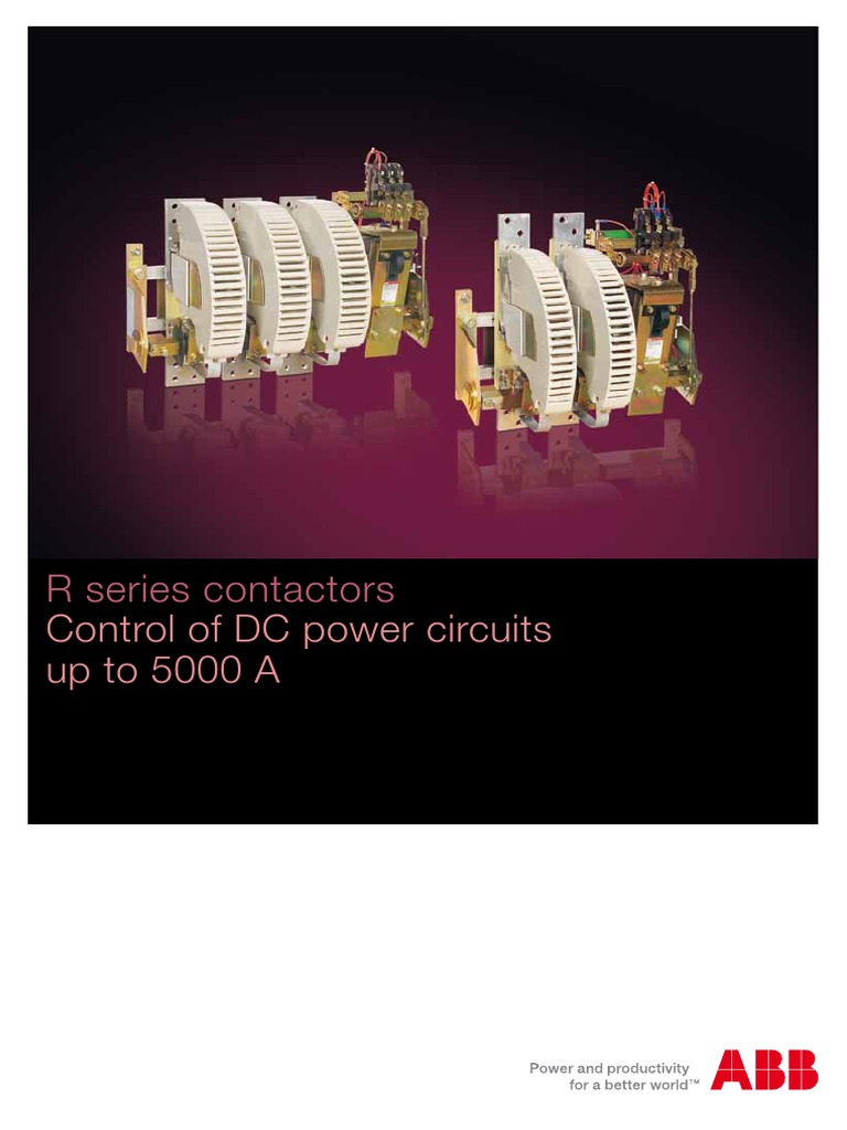 Contactor de Barrote SerieR - BR | PDF | Power Inverter | Photovoltaic ...