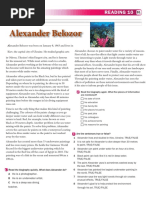 B1+ Reading Answer Key 1-6 | PDF