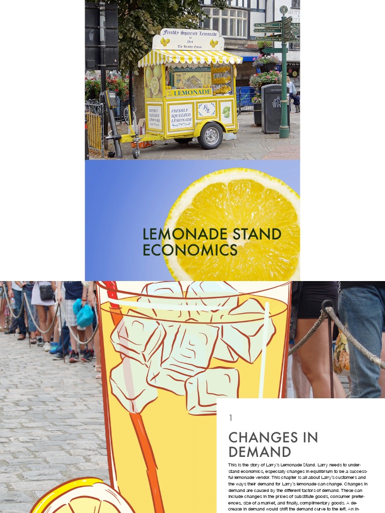 Lemonade Stand Economics | PDF | Demand | Demand Curve