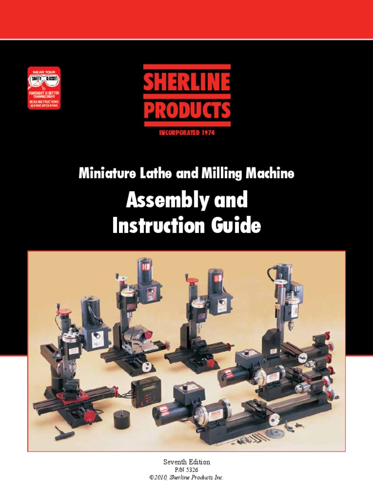 Sherline | PDF | Electrical Connector | Bearing (Mechanical)