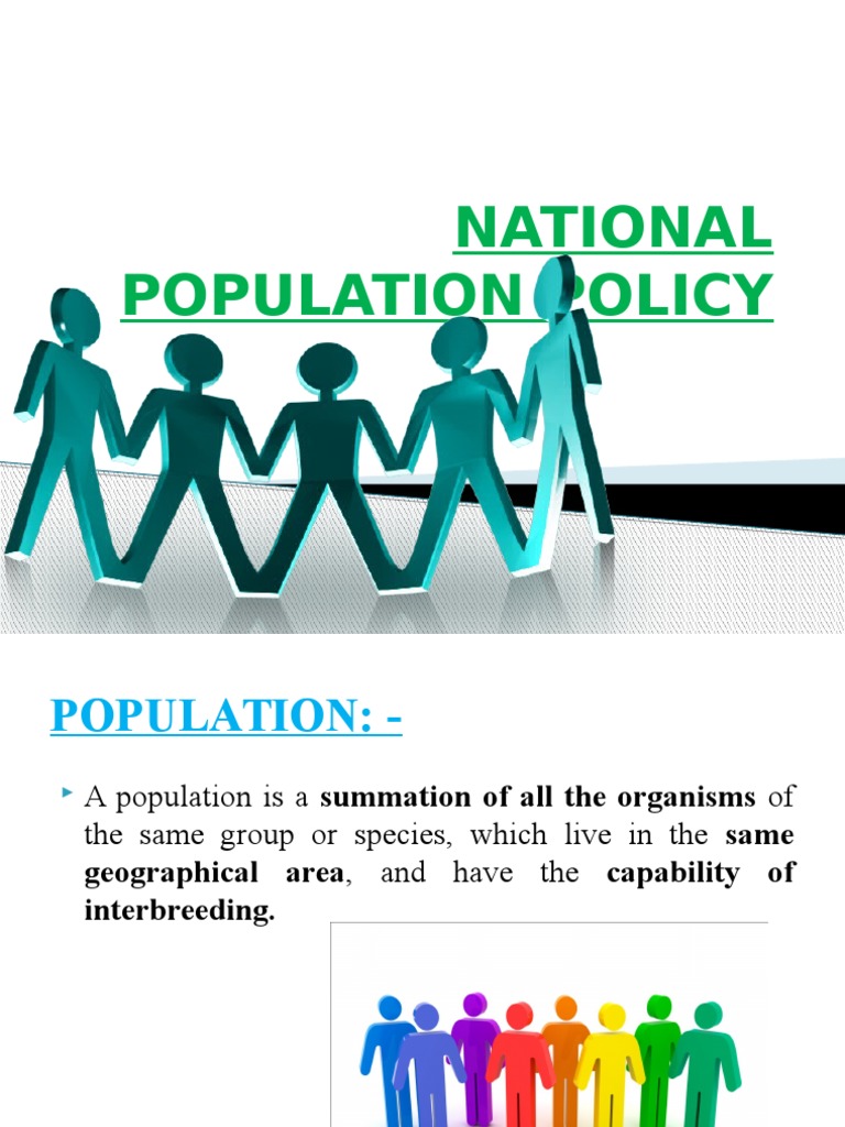 A Comprehensive Overview of India's National Population Policy ...
